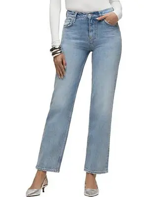 HUDSON JEANS High-Rise Straight Jeans