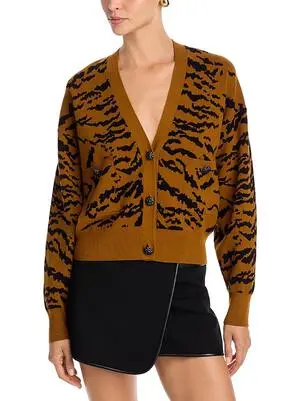 Essentiel Antwerp Tiger Cardigan - Cinnamon