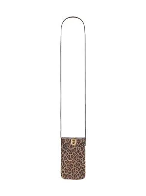 Gerard Darel Ladyphone Crossbody Leopard