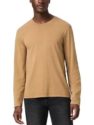 Paige Enzo Long Sleeve Cotton Tee - Vintage Palomino