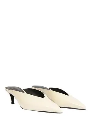 Schutz Loren Mule Pumps - Off White