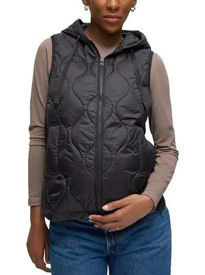 INGRID & ISABEL® Quilted Maternity Vest