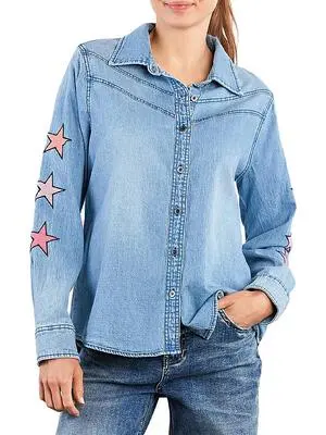 BILLY T The Stars Align Shirt - Denim