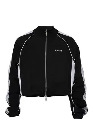 Rhude Ramona Piping Sports Jacket - Black