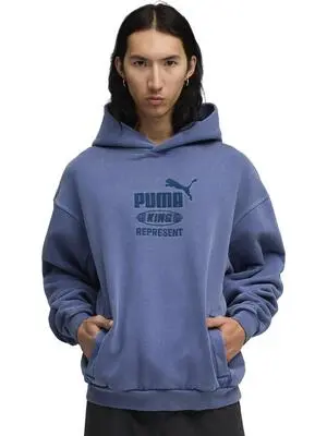 PUMA X Represent Oversized Hoodie - Blue