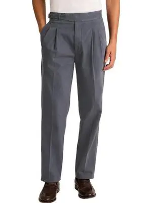 Bonobos Stretch Cotton Pleat Front Pants - India Ink