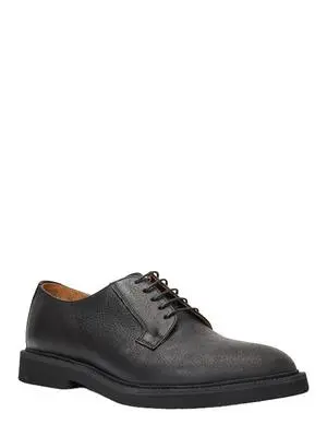 Aquatalia Grayson Water Resistant Derby - Black Tumbled