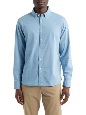 Mizzen+main Nash Chambray Button-down Shirt - Light Wash