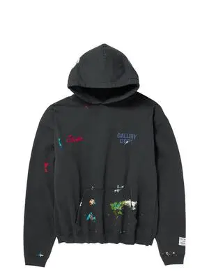 GALLERY DEPT. Paint-splattered Hoodie - Black