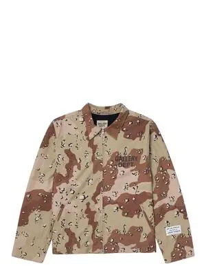 GALLERY DEPT. Montecito Camouflage Logo-print Cotton-ripstop Jacket - Neutrals