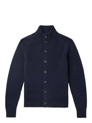 Altea Virgin Wool Cardigan - Blue