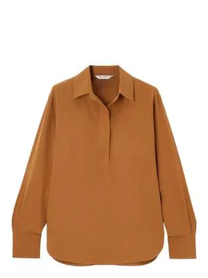 Max Mara Mirko Silk Blouse - Brown