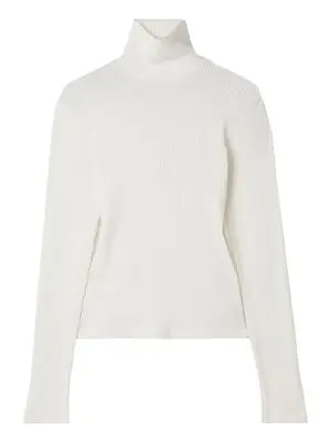 Citizens Of Humanity Caradene Ribbed Turtleneck Sweater - Cream