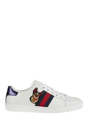 Gucci Ace 'year Of The Dog' Sneakers - White