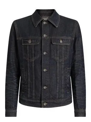 Dolce & Gabbana Cotton Denim Jacket - Multicolor