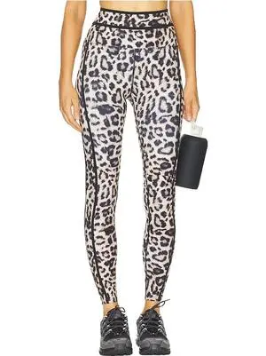 Beach Riot Solara Legging In Brown - Mystic Leopard