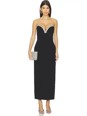 Majorelle Emiliana Gown - Black