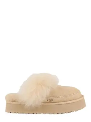 UGG Disquette Chalet Suede Sabot - Beige
