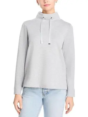 Tommy Bahama Palm Voyage Funnel Neck Sweater - Pearl Grey