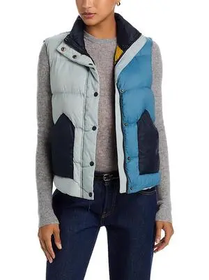 The Great. The Polar Vest - Navy Block