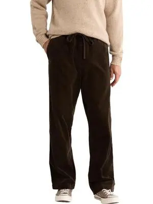 Carhartt Work In Progress Floyde Tie-waist Corduroy Pants - Tobacco Rinsed