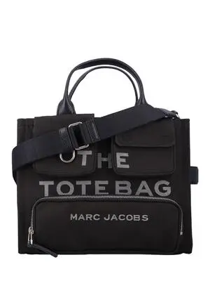 Marc Jacobs The Cargo Canvas Medium Tote Bag - Black
