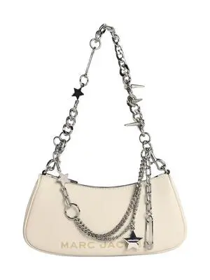 Marc Jacobs The Shoulder Cotton Leather Bag White