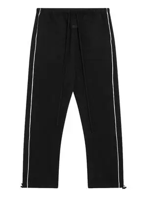 Fear Of God Jogging Pants With Contrasting Trims - Black