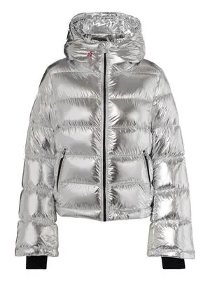 Perfect Moment Polar Flare Down Ski Jacket Silver