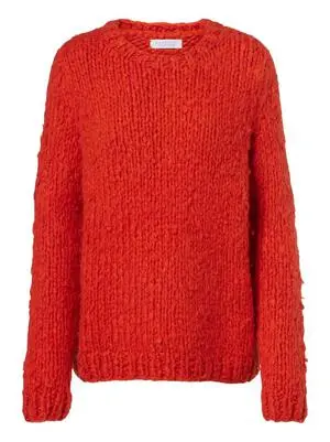 Gabriela Hearst Lawrence Cashmere Sweater - Orange