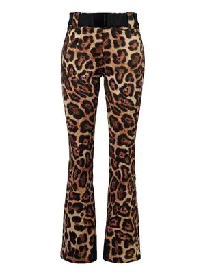 GOLDBERGH Minou Leopard-Print Ski Pants