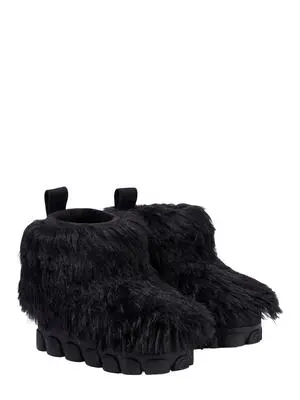 Goldbergh Sofie Faux Fur Boots - Black