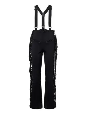 Goldbergh Cowboy Fringed Ski Salopettes - Black