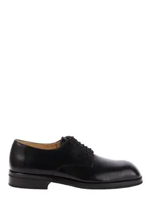 LEMAIRE Leather Derby Shoes - Black