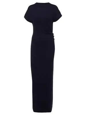 Proenza Schouler Abie Knitted Maxi Dress - Blue