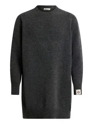Bally Long-sleeve Crew Neck Sweater - Grey