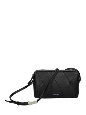Calvin Klein Quilted Cross Body Bag - Black