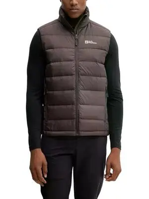 JACK WOLFSKIN Quilted Zip-up Jacket - Brown