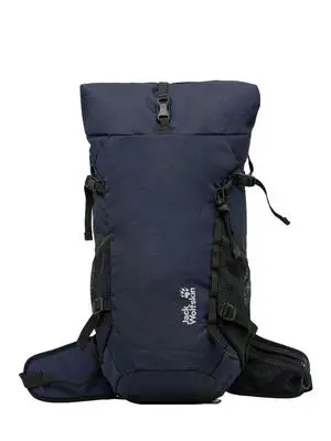 JACK WOLFSKIN Velocity Lite Logo-print Backpack - Blue
