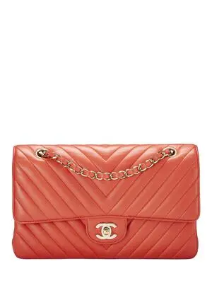 CHANEL Lambskin Classic Double Flap Medium