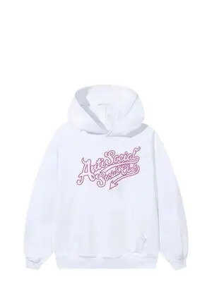 ANTI SOCIAL SOCIAL CLUB Script Club Hoodie - White