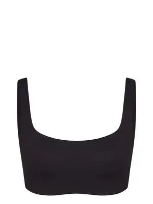 NIKESKIMS Matte Scoop Neck Bra - Black