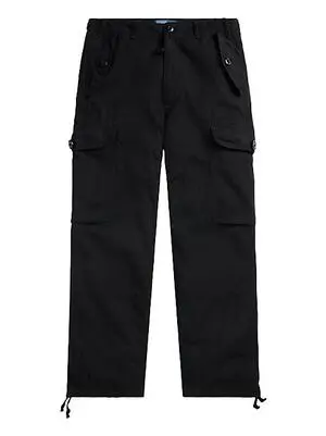 Ralph Lauren Relaxed-fit Cotton Cargo Trousers - Polo Black