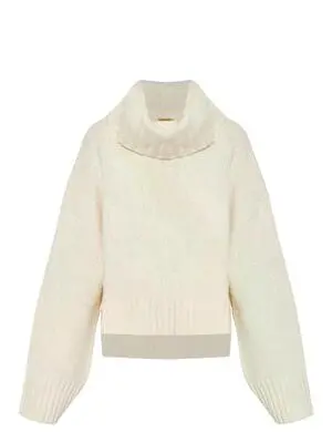 Cult Gaia Belana Sweater - Neutrals