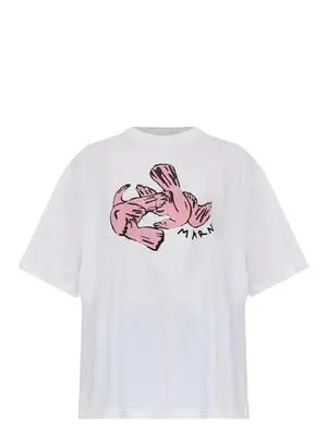 Marni Printed T-shirt - White