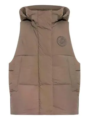 Canada Goose Padded Hooded Gilet - Neutrals