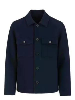 Jacob Cohen Button-fastening Pocket-chest Shirt - Blue