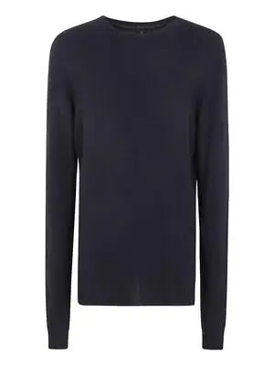 MD75 Crew Neck Cashmere Sweater Black