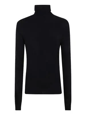 MD75 Cashmere Turtleneck Sweater - Black