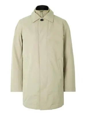 Nn07 Blake 8240 Coated-twill Trench Coat - Neutrals